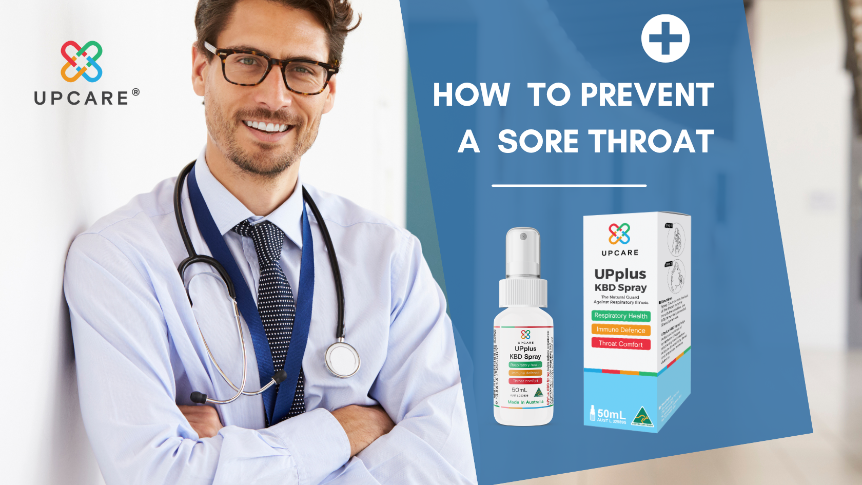 How to Prevent a Sore Throat. – UPplus KBD SPRAY